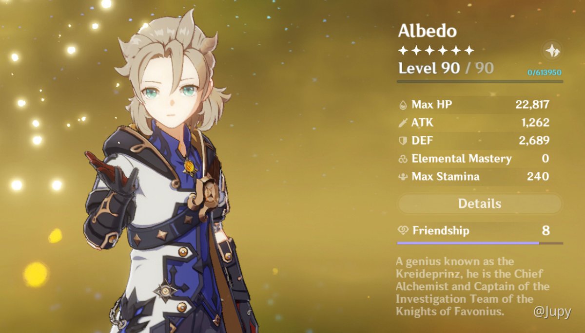 Guide Albedo Genshin Impact: Kupas Build Sub-DPS dan Burst Support