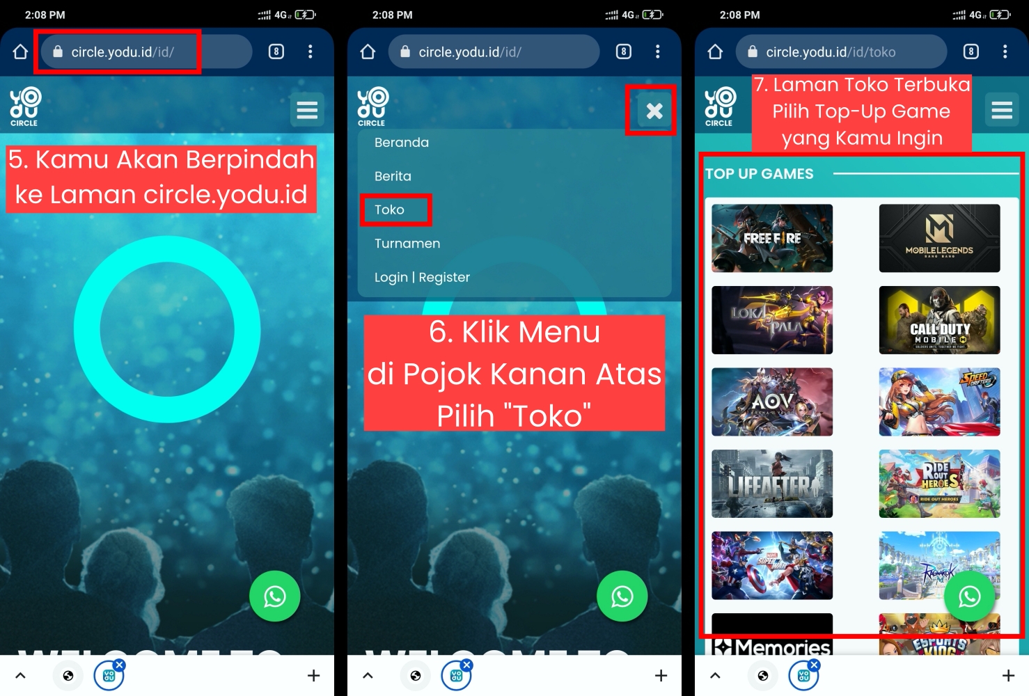 Tutorial Melakukan Top-Up Game di Aplikasi YODU