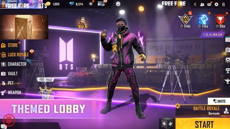 5 Konten di Dalam Free Fire X BTS, Penuh Dengan Warna Ungu! - YODU