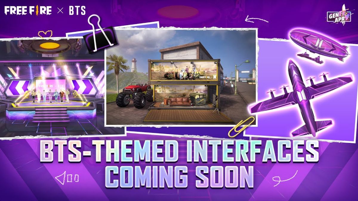 5 Konten di Dalam Free Fire X BTS, Penuh Dengan Warna Ungu! - YODU