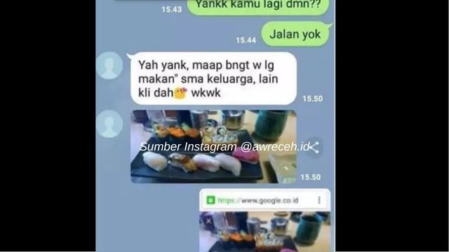 7 Chat Ketahuan Selingkuh yang Viral Ini Bikin Nangis Bombay - YODU