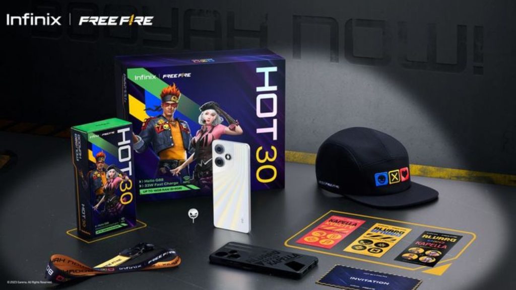 Infinix Hot 30, Kolaborasi Anyar Infinix x Free Fire - YODU