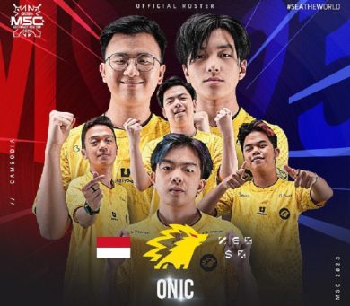 Jadwal MSC 2023 ONIC Esports: Tanggal, Match, hingga Lawan - YODU