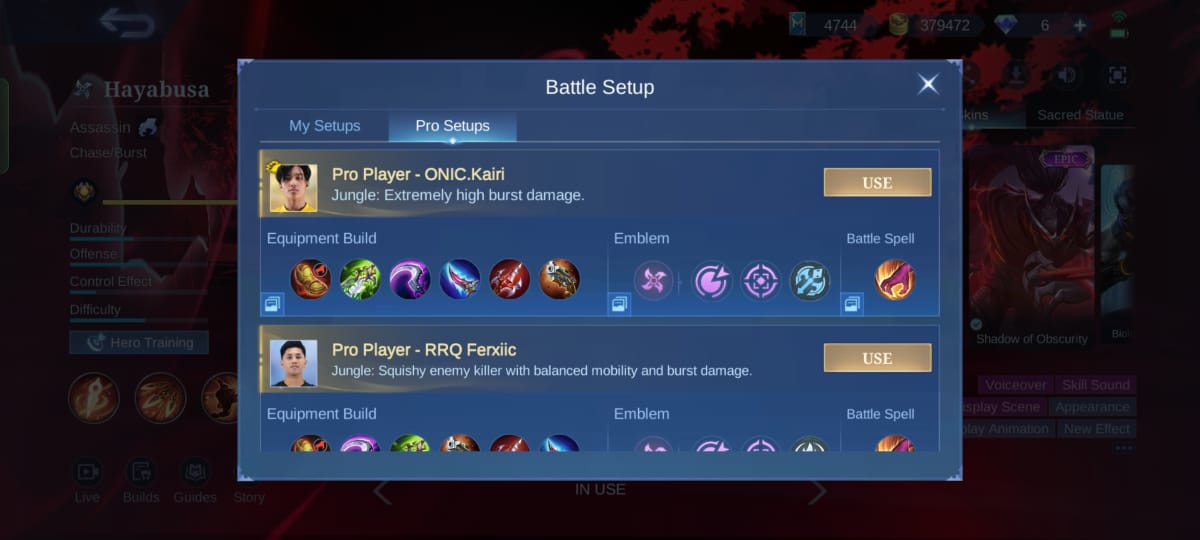 Tips dan Trik Menggunakan Hayabusa di Mobile Legends, Jadi Auto Jago ...