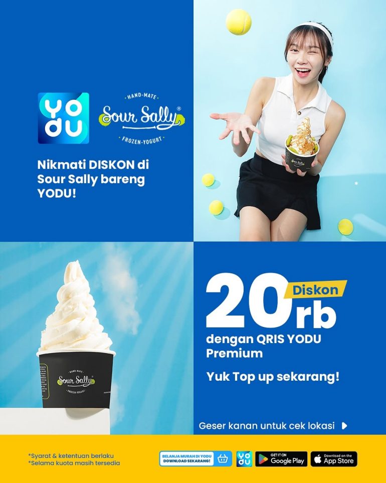 Ada Promo Sour Sally di Grand Indonesia (GI), Diskon Hingga 30%! - YODU